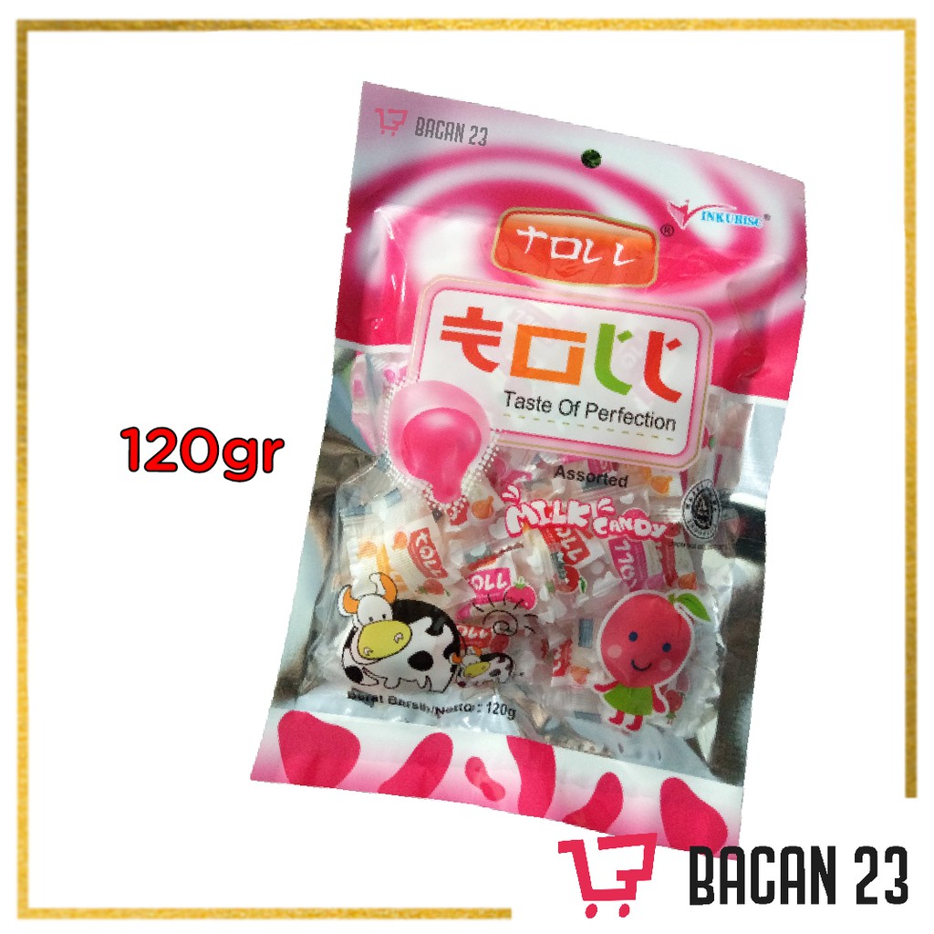 Jual Toll Milk Candy ( 120 gr ) ( Talas - Assorted - Strawberry ...