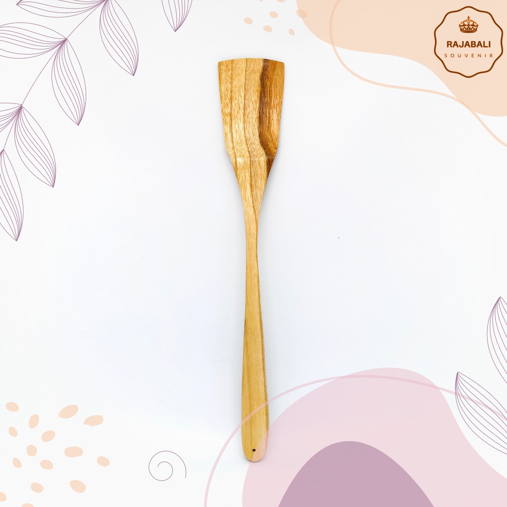 Jual Sutil Kayu | Spatula Kayu Jati | Shopee Indonesia