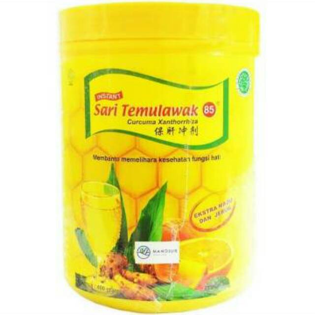 Jual Kemasan botol Sari Temulawak 85 Obat Herbal Hati/Hepatitis ...