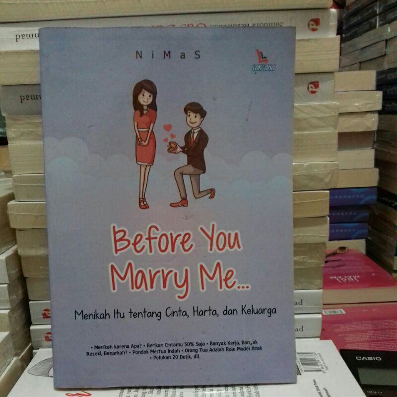 Jual BEFORE YOU MARRY ME | Shopee Indonesia