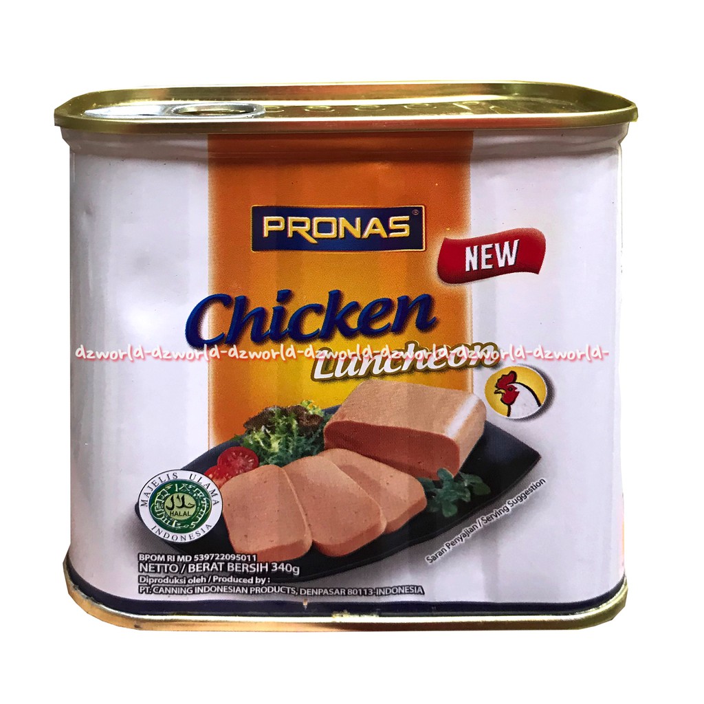 Jual Pronas Chicken Luncheon 340gr Makanan Instan Makanan Kaleng Kornet ...