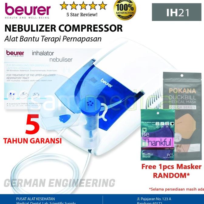 Jual BEURER Nebulizer Compressor IH-21 GARANSI 3 THN | Shopee Indonesia