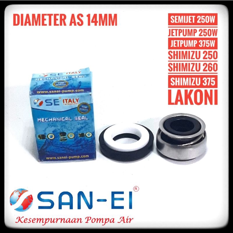 Jual SAN-EI mechanical seal pompa air PDL255 | Shopee Indonesia
