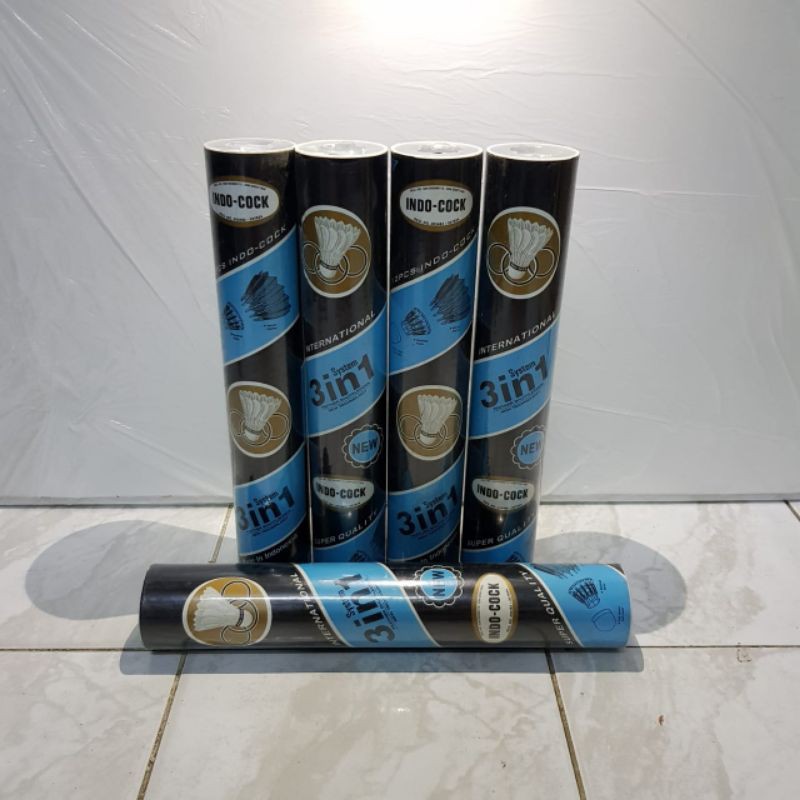 Jual Shuttlecock INDOCOCK HIJAU 3in1 , INDOCOCK HIJAU 3 in 1 , INDOCOCK ...