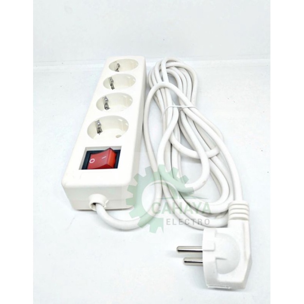 Jual STOP Kontak/Colokan+kabel+saklar on of MEIKO/BRIGHT G/SUNFIRE SNI ...