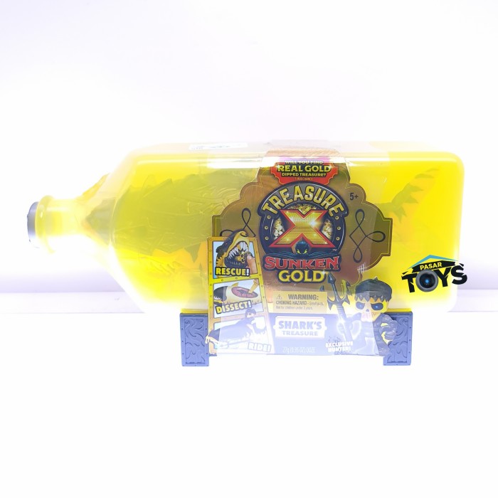 Jual Treasure X Sunken Gold Shark's Treasure - Glow in The Dark Version ...
