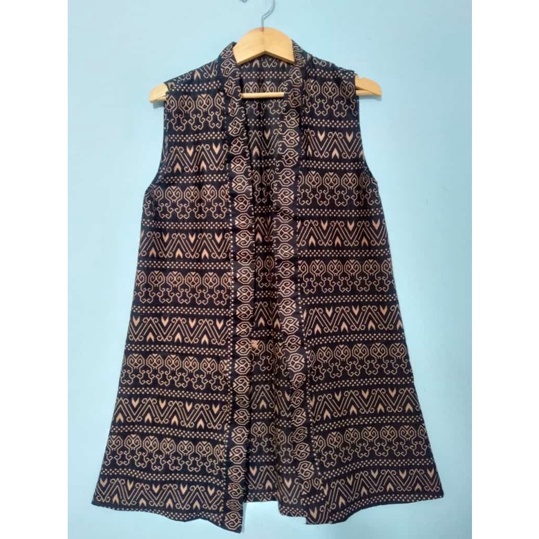 Jual outer batik // cardi batik // rompi batik termurah | Shopee Indonesia