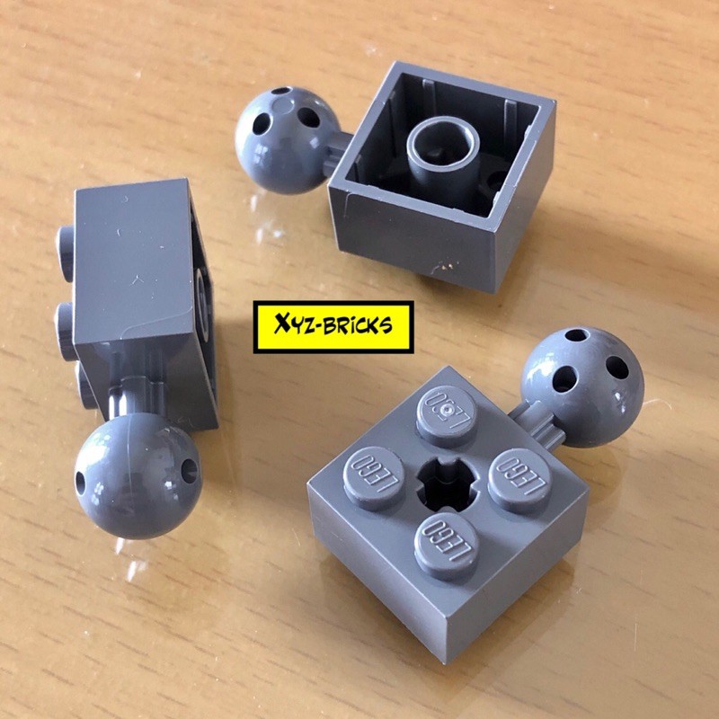 Jual LEGO PARTS 4497253 - Brick 2x2 with Ball Dia 10.2 DBG - Dark ...