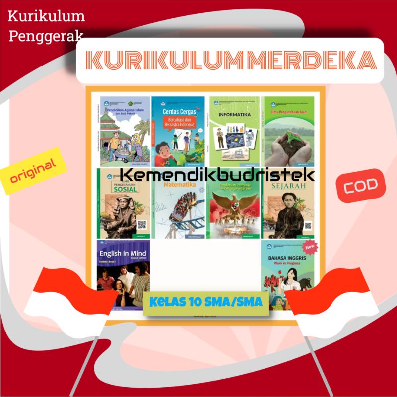 Jual Buku Siswa Kurikulum Merdeka Kelas 10 SMA SMK Kurikulum Penggerak | Shopee Indonesia