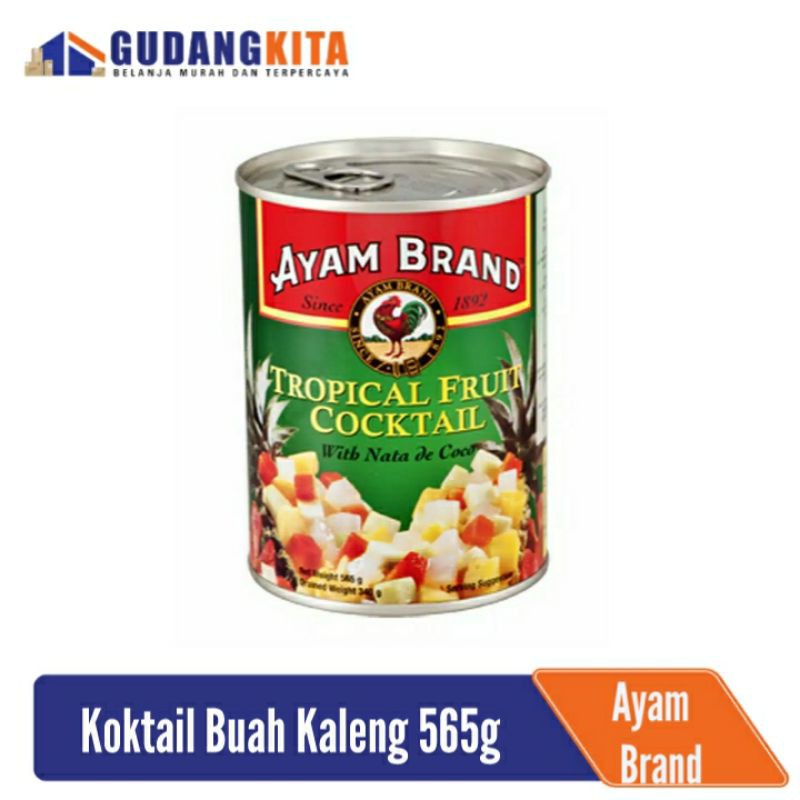Jual Koktail Buah Kaleng Ayam Brand 565gr | Shopee Indonesia