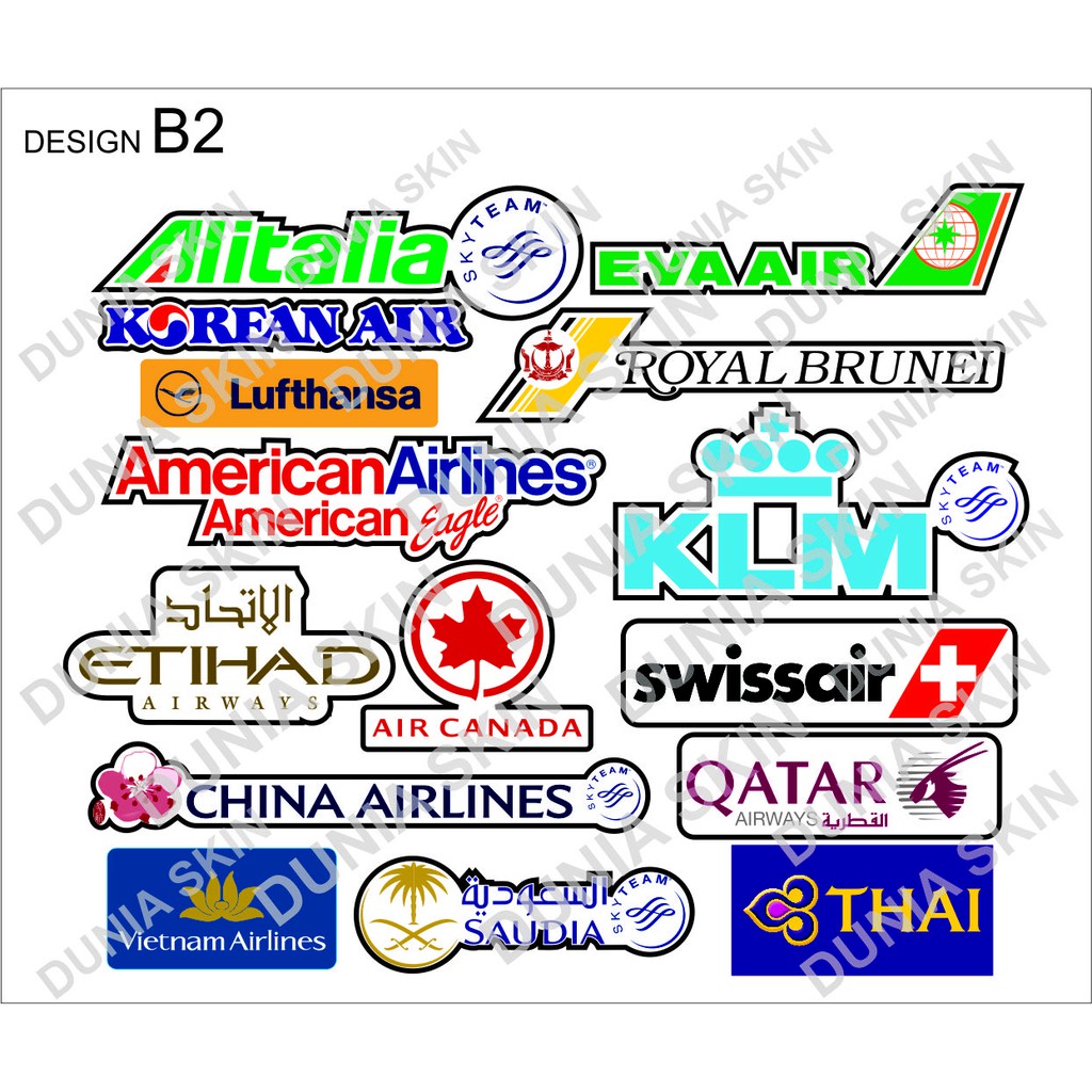 Jual Stiker Koper Rimowa Travel Label Design B2 Airlines Logo SWISS AIR ...