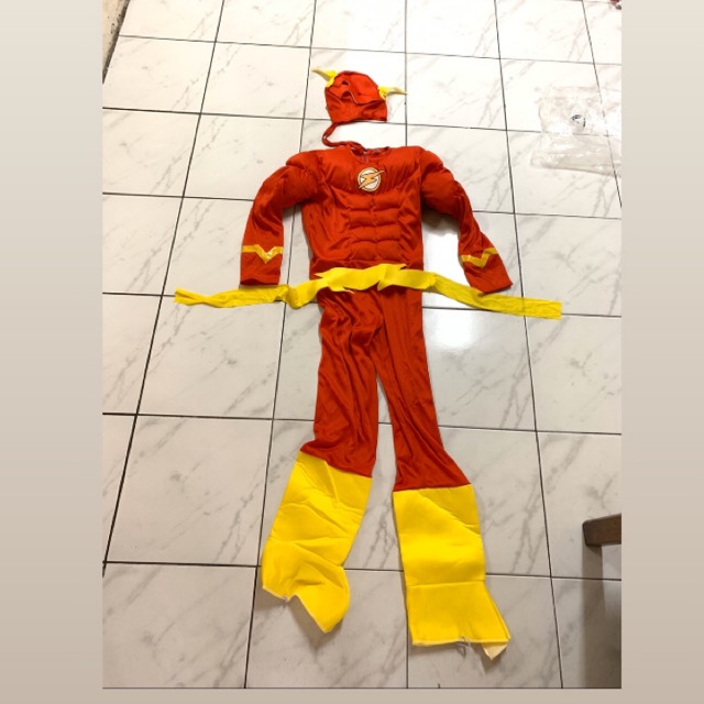 Jual Kostum cosplay baju the flash anak kostum the flash anak kostum ...