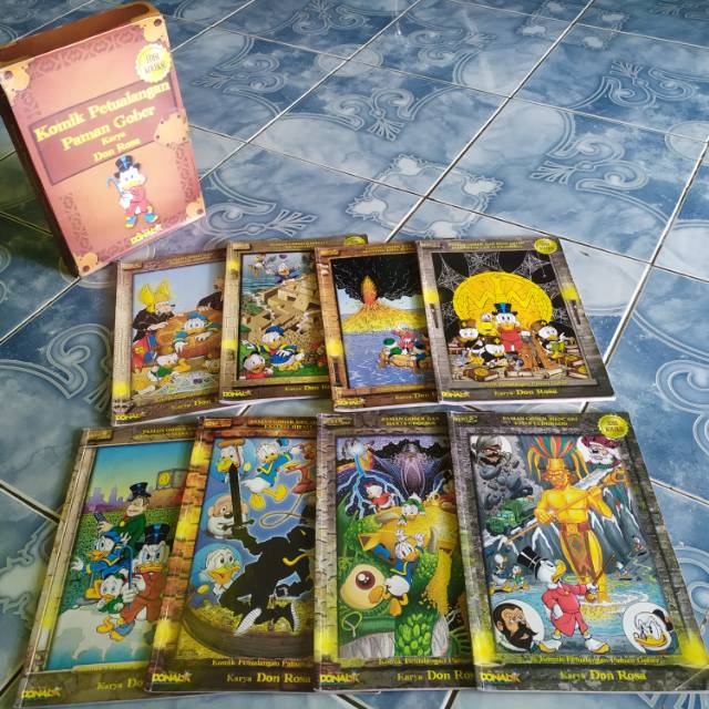 Jual Original Boxset Box Set Lengkap Komik Petualangan Paman Gober Don ...