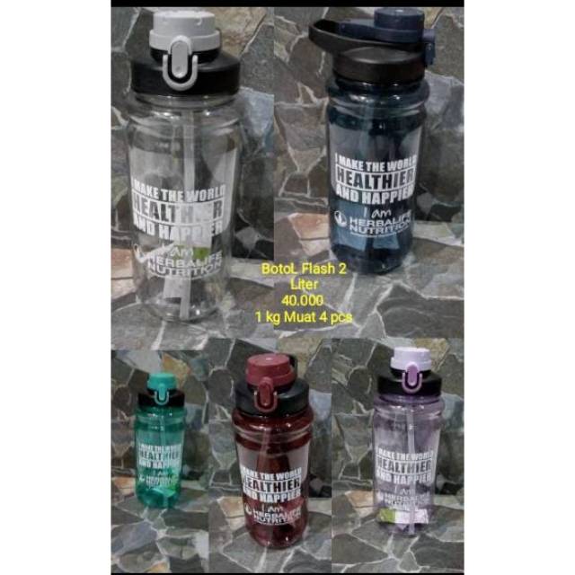 Jual ( 1 kg isi 4 pcs ) BotoL Promo 2 Liter - BotoL herbalife 2 Liter ...