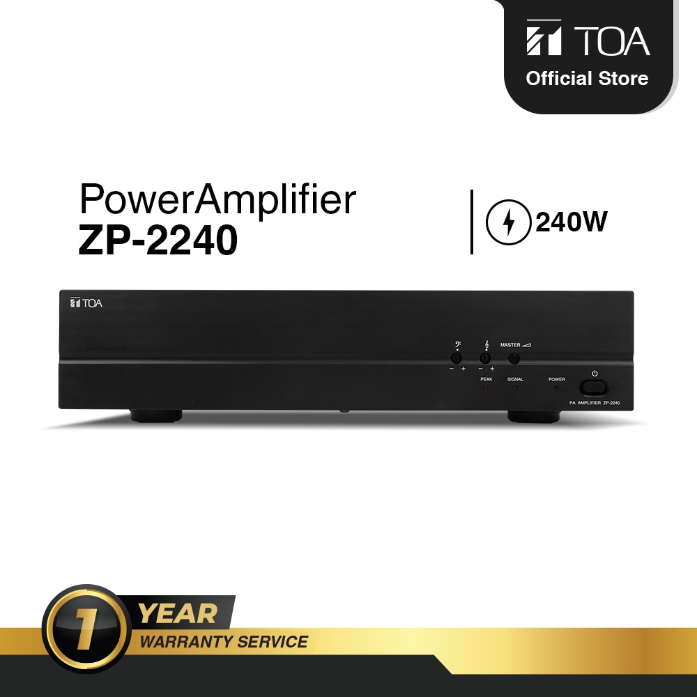 Jual TOA ZP-2240 Power Amplifier 240 W | Shopee Indonesia