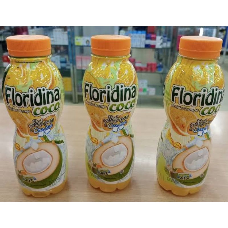 Jual Floridina Coco floridaOrange 350 mL - minuman rasa jeruk dan air ...