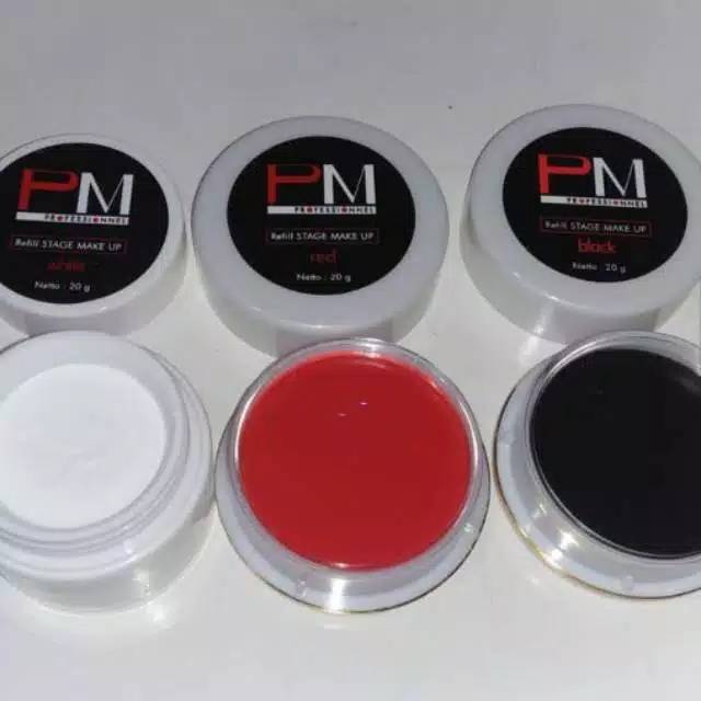 Jual [Paket] fls2n make up pantomim - badut - teater - joker make up ...