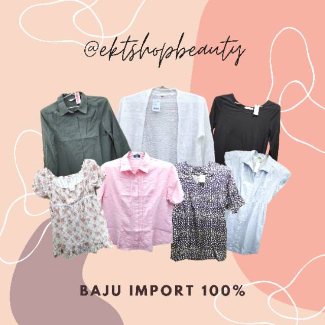 Jual BAJU IMPORT BRANDED MURAH (FASHION) | Shopee Indonesia