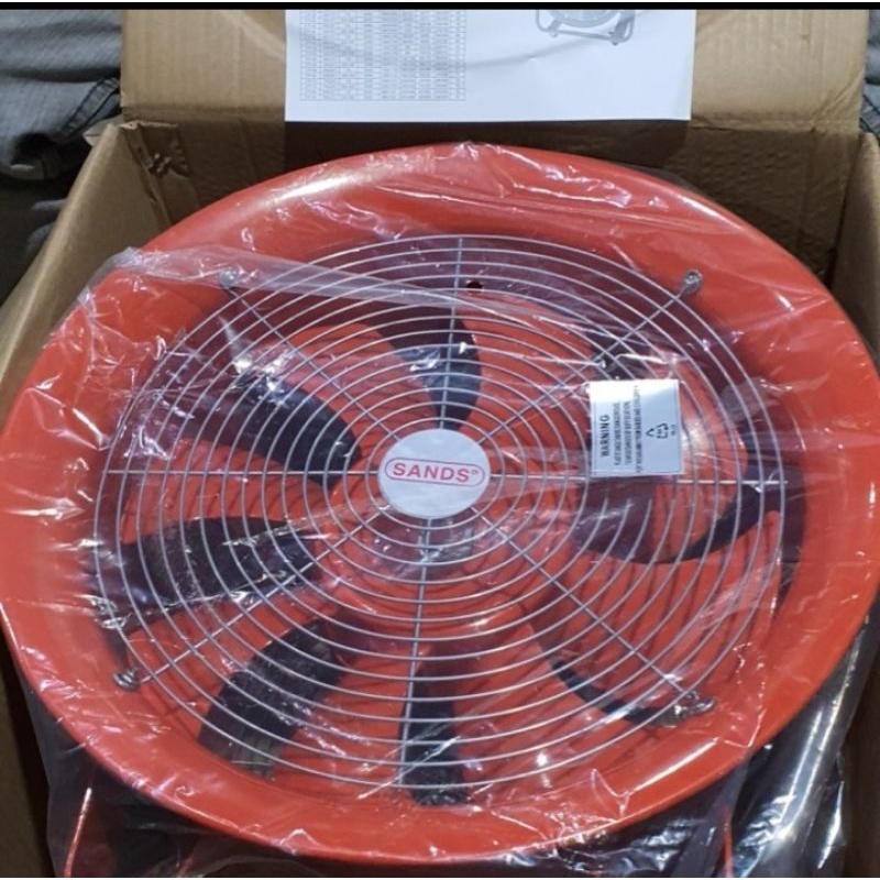Jual Kipas Portable Ventilator Blower ( 12 inch)Air Ventilation Fan ...