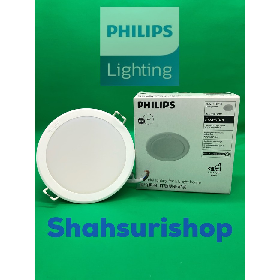 Jual PHILIPS LED PANEL DOWNLIGHT MESON 9W 9 W WATT 59449 4 INCH | Shopee Indonesia