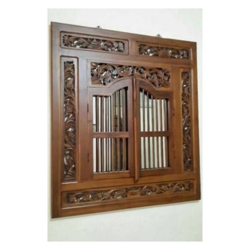 Jual cermin model krepyak/gebyok figura krepyak | Shopee Indonesia