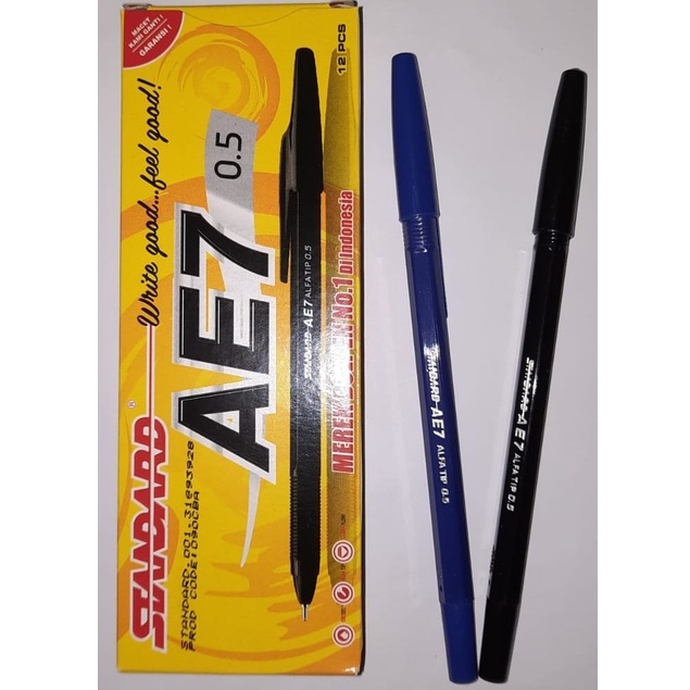 Jual Standard ae7 bulpen standard pulpen AE7 satuan BOLPEN | Shopee ...