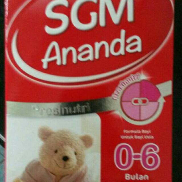 Jual Susu Formula Bayi SGM 2 Ananda (0-6 bulan) | Shopee Indonesia
