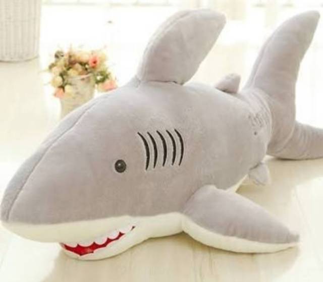 Jual Boneka Ikan Hiu Biru (Blue Shark Dolls) | Shopee Indonesia