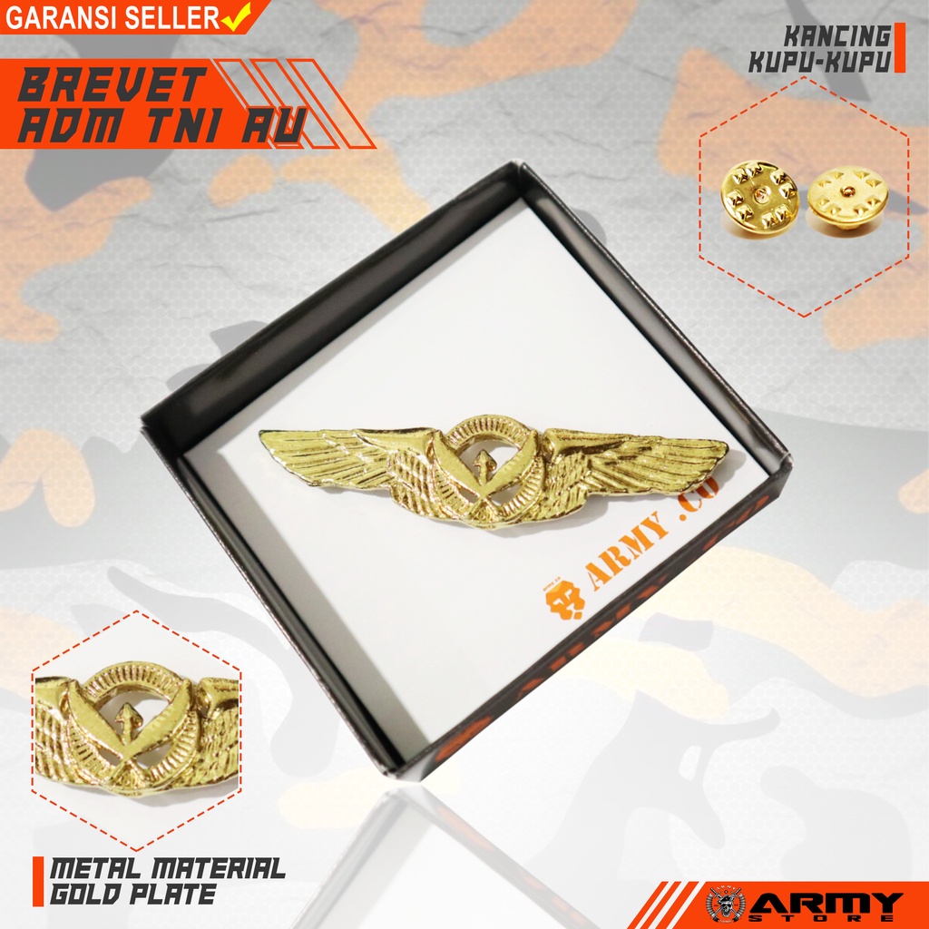 Jual brevet ADM TNI AU | Shopee Indonesia