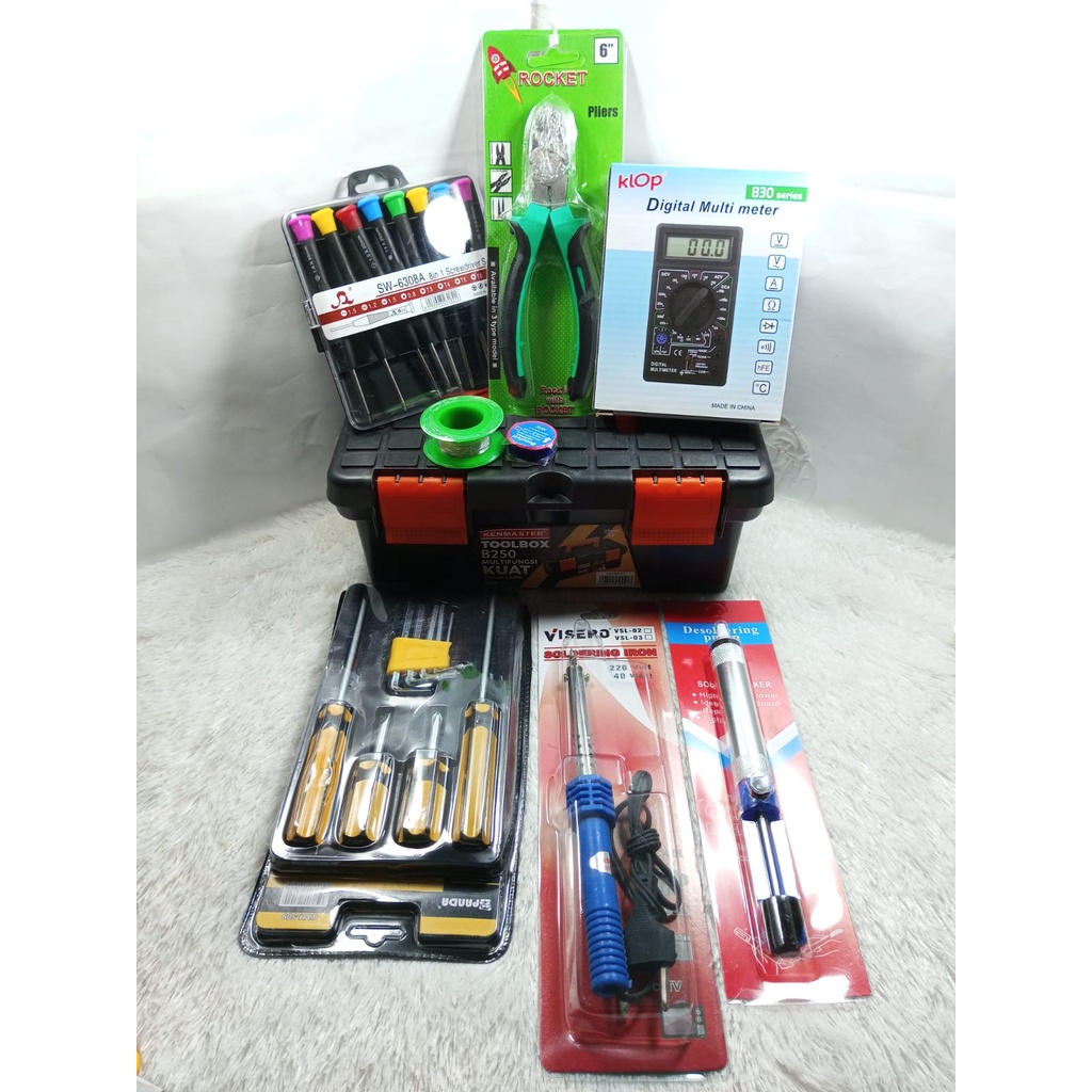 Jual Alat SolderListrik SOLDER Plastik 40Watt / Multitester Digital ...