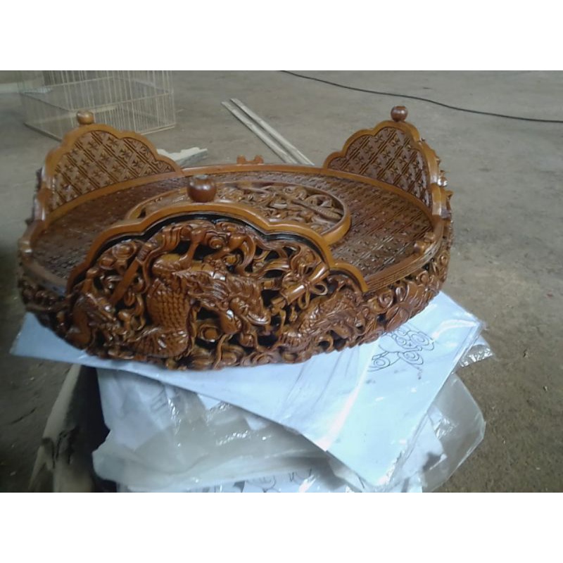 Jual ukiran Jepara, sangkar, papan nama mahkota sangkar dll | Shopee ...