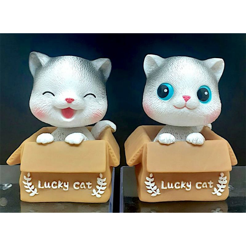 Jual miniatur KUCING GEMBUL CHUBBY CAT JUAL SATUAN / SET | Shopee Indonesia