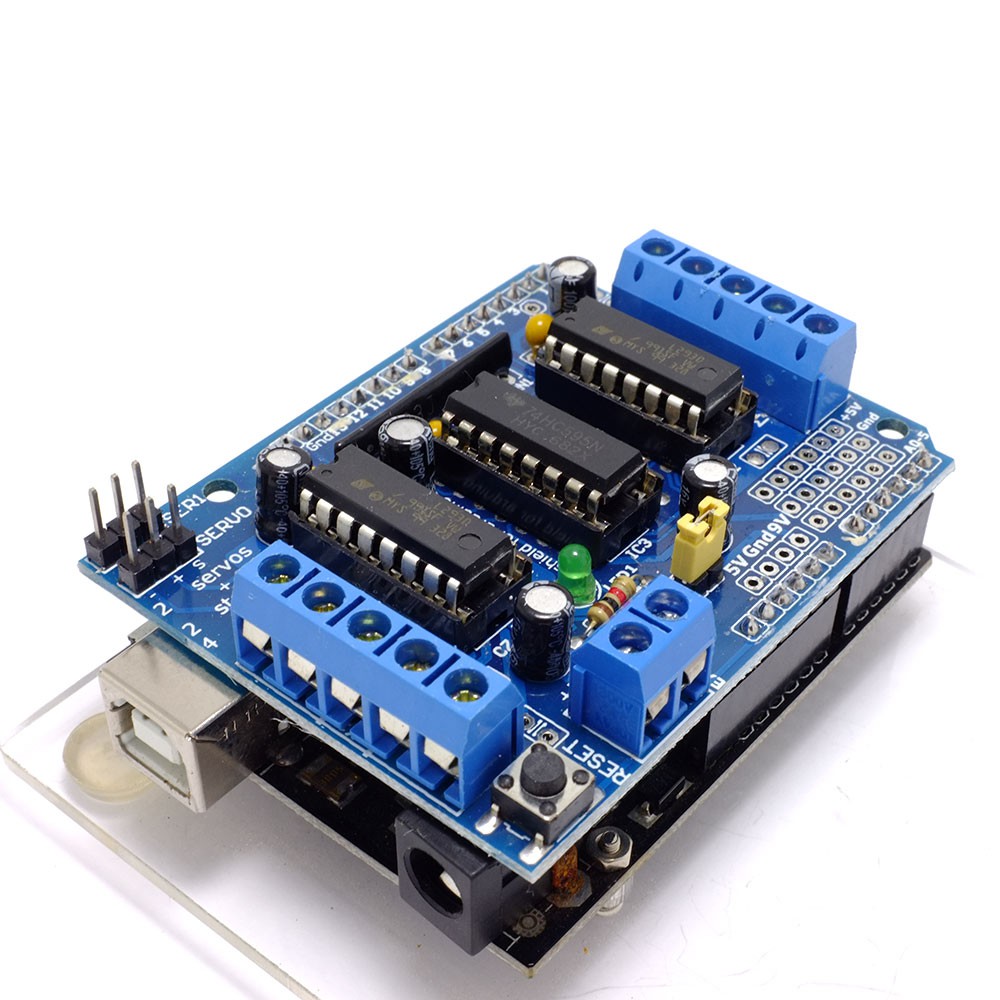 Jual Motor Shield L298D untuk Arduino Uno | Shopee Indonesia