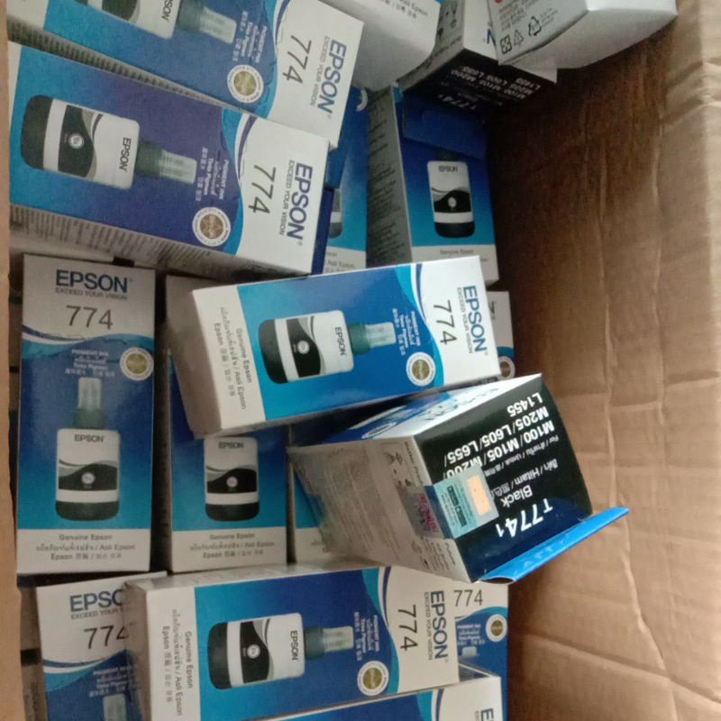 Jual Tinta Epson 774 Bk PIGMENT INK SUPER | Shopee Indonesia