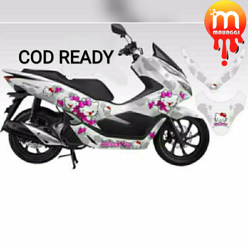 Jual Decal pcx 150 full body Striping motor pcx variasi Sticker motor ...