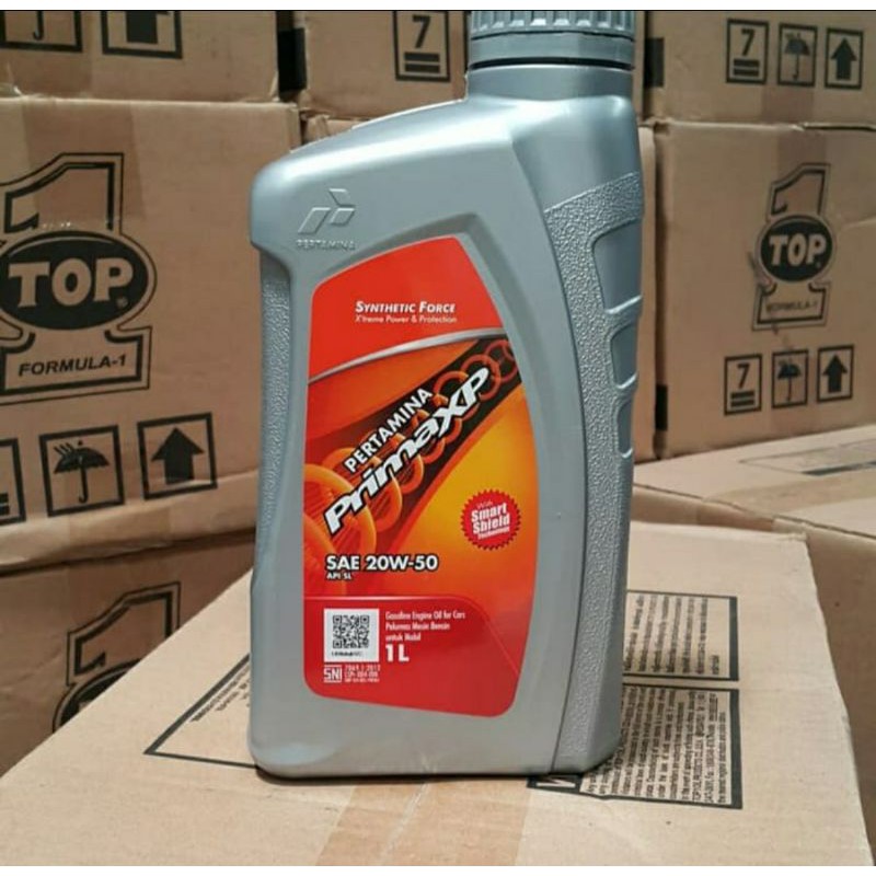 Jual OLI PERTAMINA PRIMA XP SAE 20W-50 1LITER | Shopee Indonesia