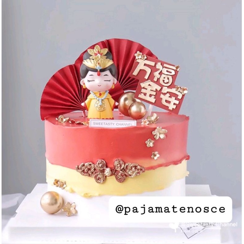 Jual Topper Patung Plastik Dekorasi Cake Kue Ultah Birthday Paitu ...