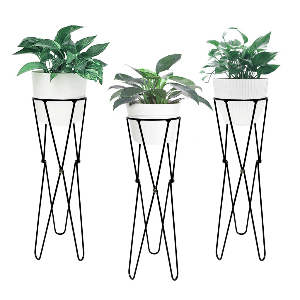 Jual RAK POT TANAMAN POT 50 Standing Pot Bunga Estetik Hiasan Taman ...