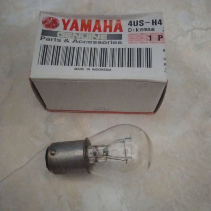 Jual 4US : Bohlam Dop Lampu stop Rem Belakang Motor Universal | Shopee ...