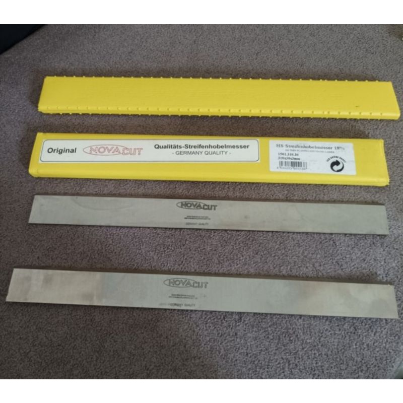 Jual pisau planer pisau serut mata pisau jointer NOVA HSS 410x 30 x 3 ...