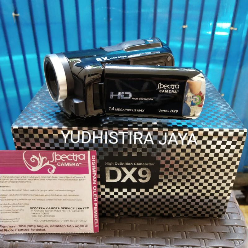 Jual Handycam Spectra DX9 NEW Garansi Resmi | Shopee Indonesia