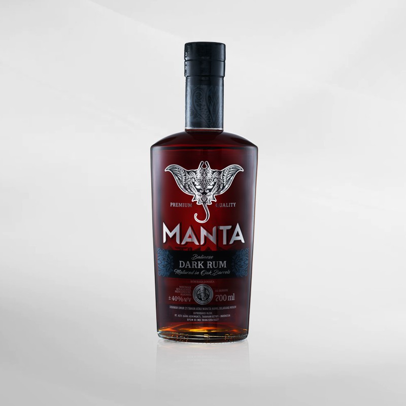 Jual Manta Dark Rum 700 Ml (Original & Resmi By Vinyard) | Shopee Indonesia