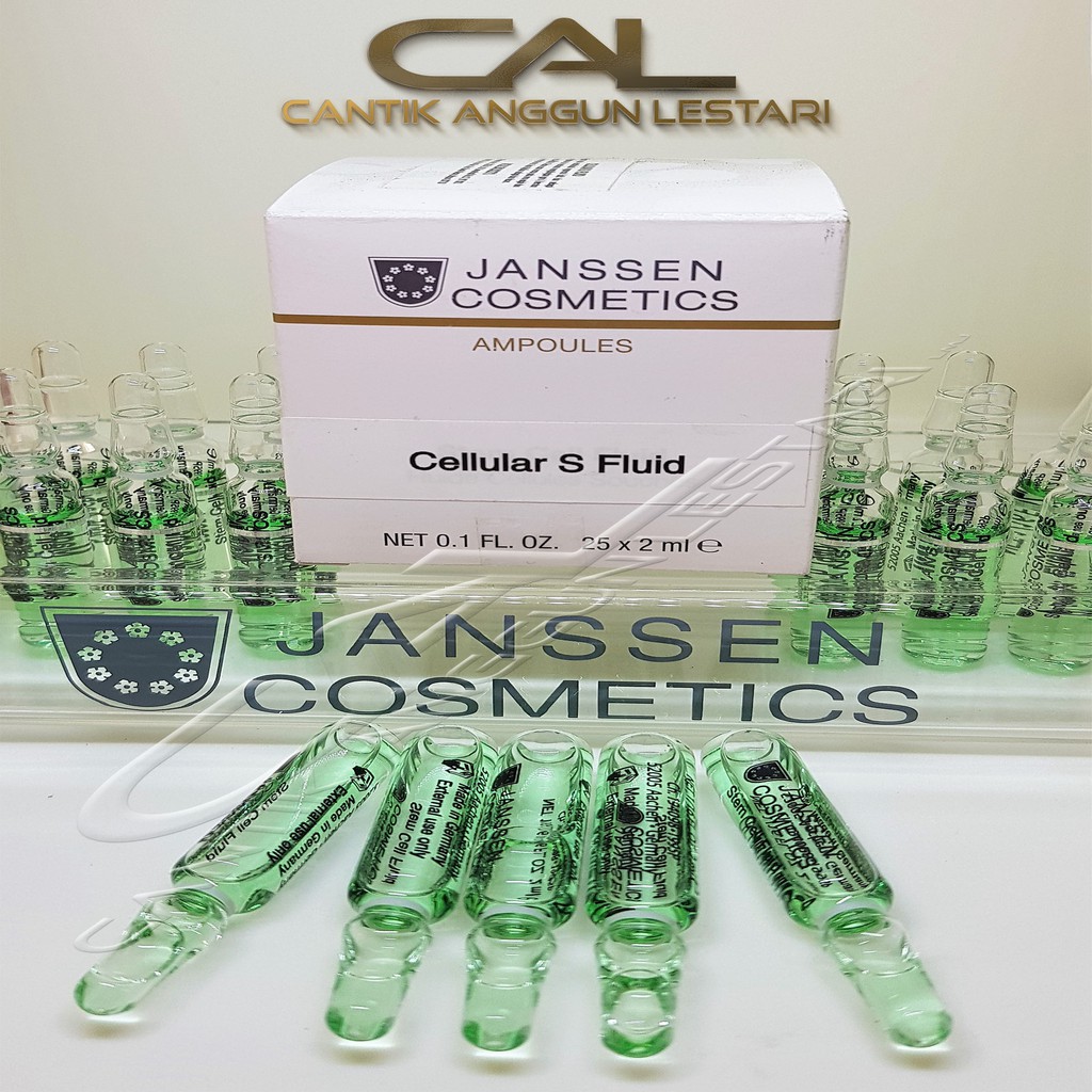 Jual JANSSEN CELLULAR S FLUID ( STEM CELL ) 25X2 ML AMPOULE / SERUM ...
