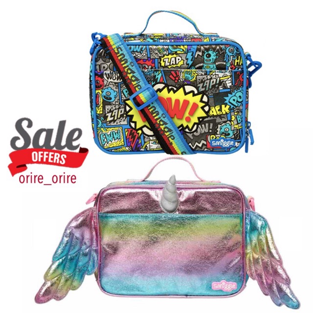 Jual Original Smiggle Tas Luncbox Selempang motif Unicorn Pow | Shopee ...