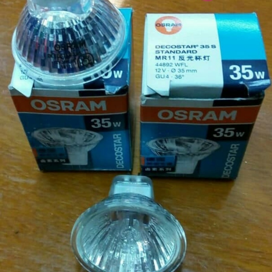 Jual Lampu Hologen Osram decostar 35S Standard MR11 35W 12V 44892 WFL | Shopee Indonesia
