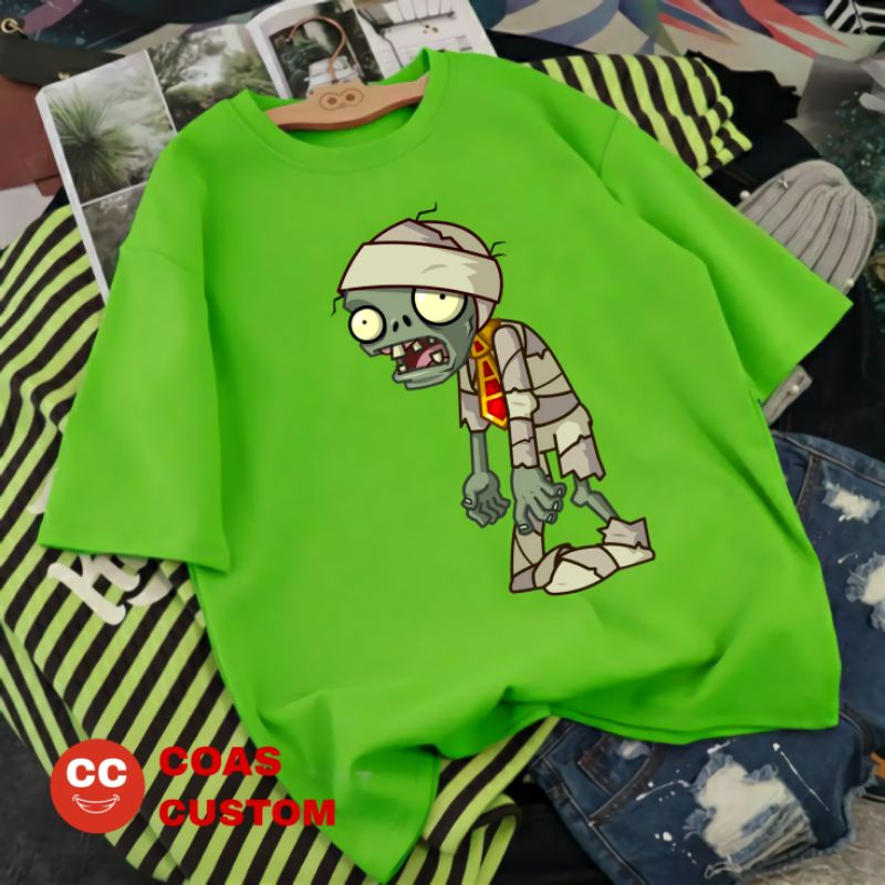 Jual BAJU KAOS PLANT VS ZOMBIE baju anak | Shopee Indonesia