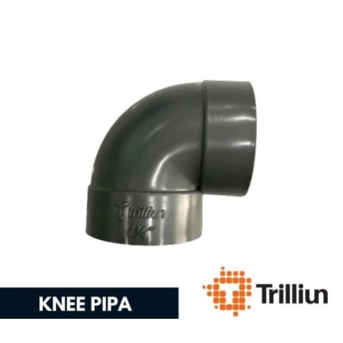 Jual Knee Kni PVC Keni Pipa Elbow 1 1/4" Inch D Trilliun | Shopee Indonesia