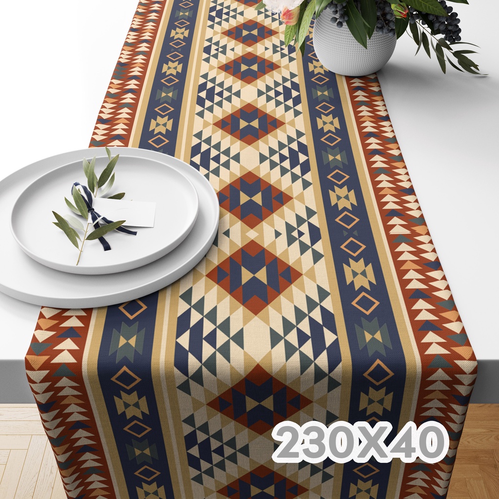 Jual TABLE RUNNER TAPLAK MEJA PRINT MOTIF TURKISH KALPADOKIA ...