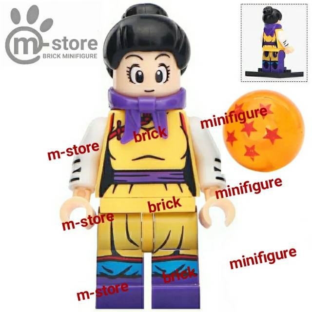 Jual brick dragon ball chi-chi chi chi mini toy figure | Shopee Indonesia