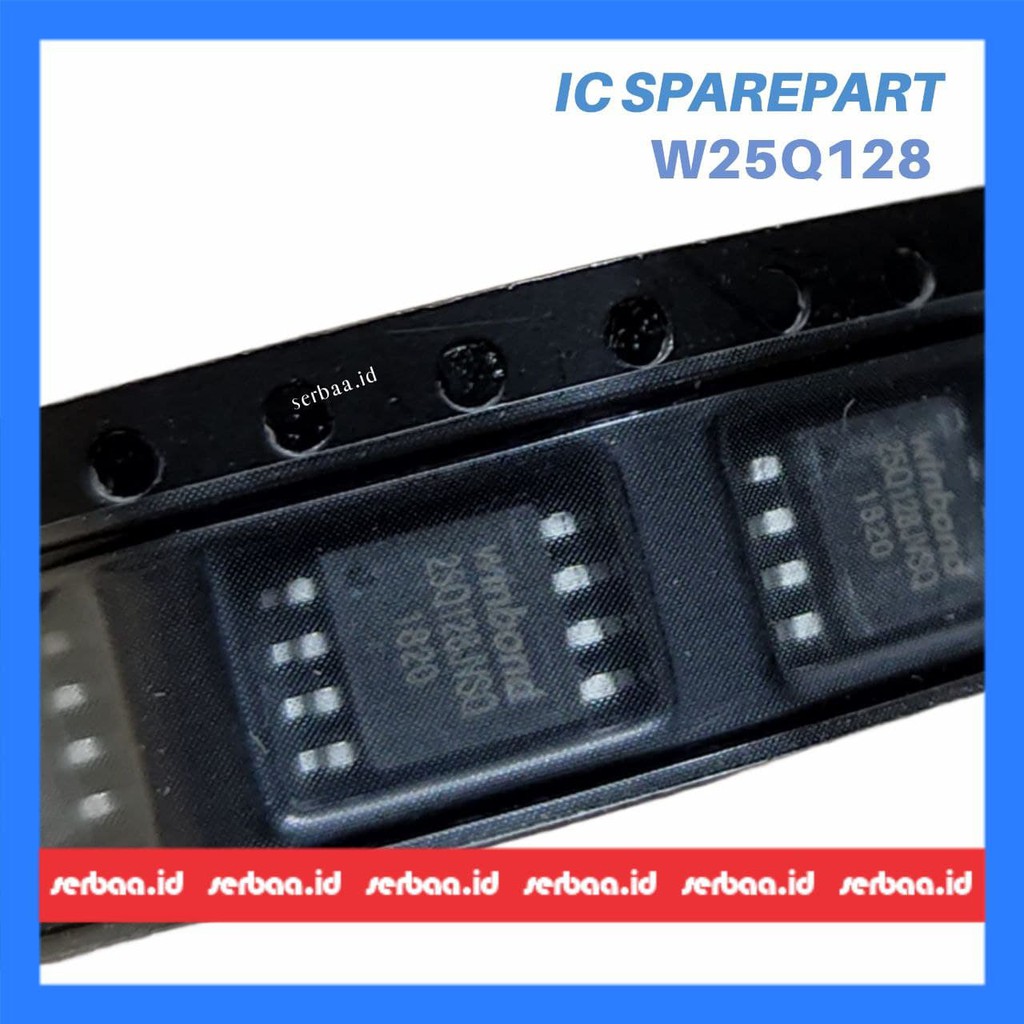 Jual IC Memory W25Q128JVSG W25Q128 25Q128 WINBOND IC FLASH IC BIOS 16 MB | Shopee Indonesia